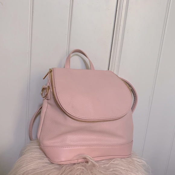 a new day | Bags | Light Pink Backpackpurse Not A Full Backpack Size ...